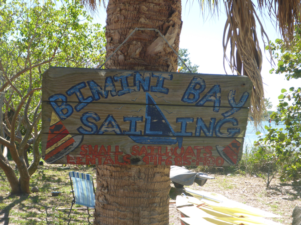 Bimini Bay Sailing sign – Florida Waterscapes